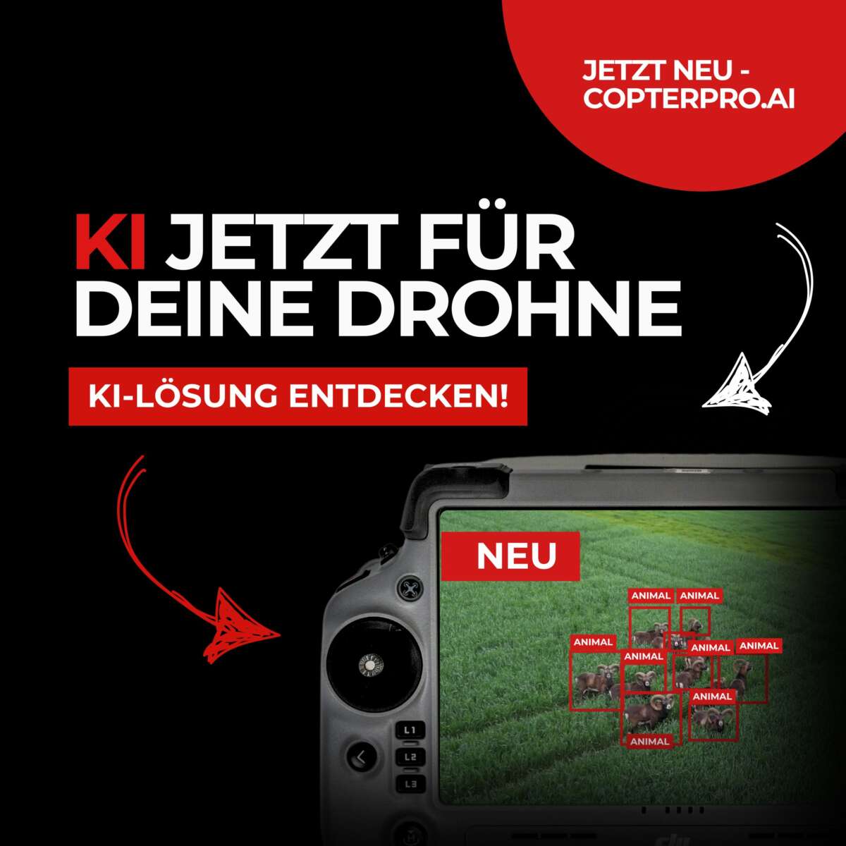 NEU! KI‑Software für Drohnen von CopterPro